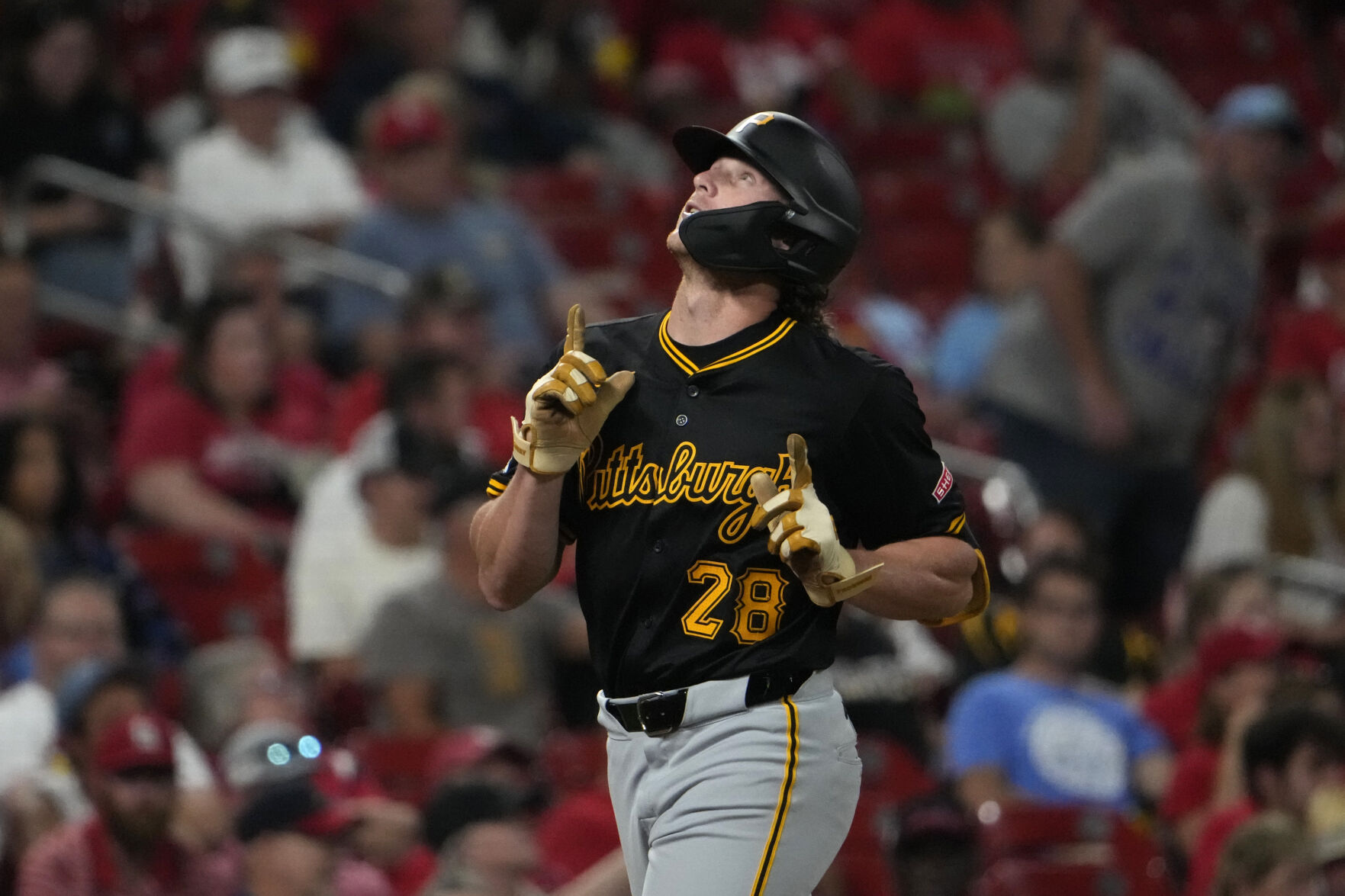 For Pirates rookie Billy Cook 1st home run of MLB career came on a wing and a prayer Pittsburgh Pirates timeswv