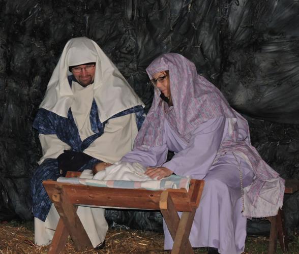 Celebrations: Story of Jesus’ birth represented in living Nativity ...