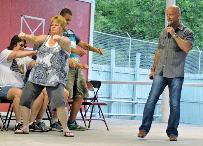 Mannington Fair hypnosis show ‘very fun, very relaxing’: Photos | News ...