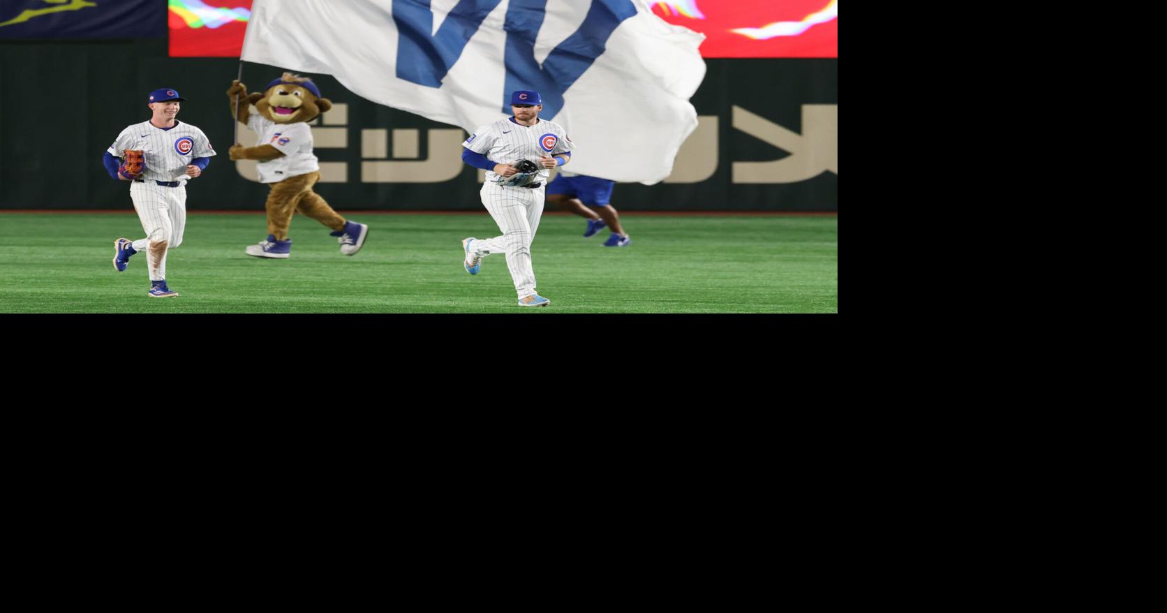 ‘Go Cubs Go’ plays at Tokyo Dome after Cubs’ 4-2 win. Up next: Opening ...