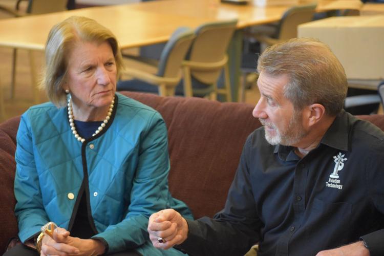 Sen. Shelley Moore Capito visits Pierpont's Gaston Caperton Center ...