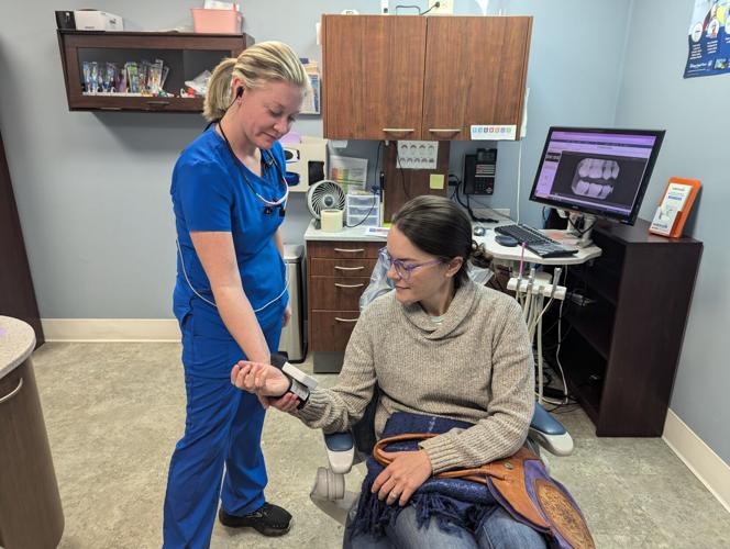 Patients treated to free dental care at Mon Health Department's Healthy ...