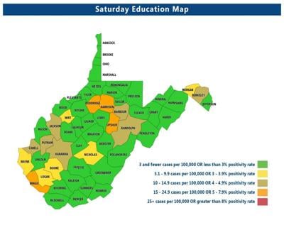 Harrison County goes orange on updated state map | Local News | timeswv.com