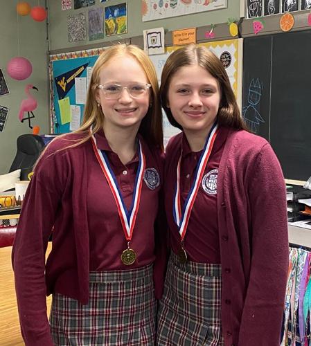 Straight A students for first semester at Fairmont Catholic School ...