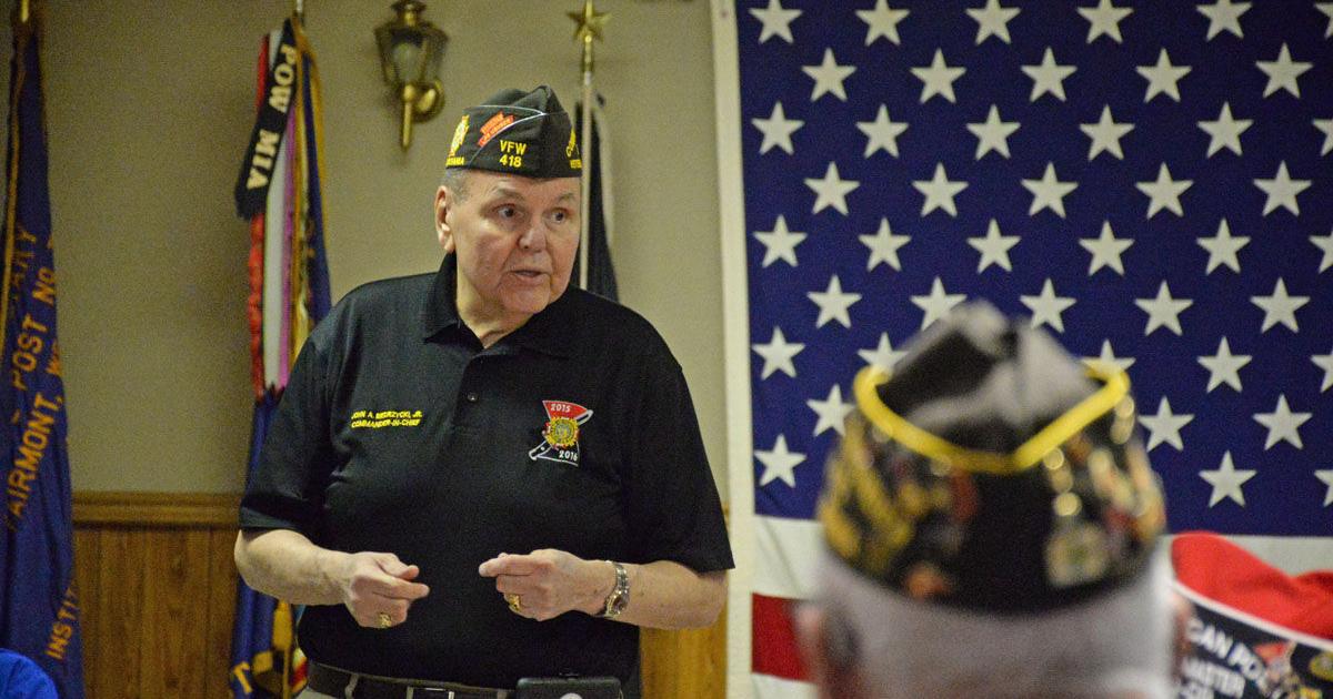 National VFW commander-in-chief stops by Fairmont: PHOTOS | News ...