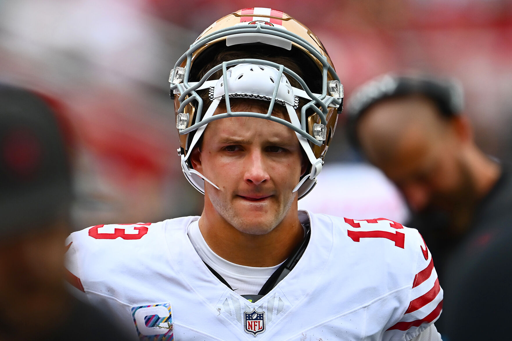 Brock Purdy’s toe pain returns as 49ers cram for Thursday game at Rams ...