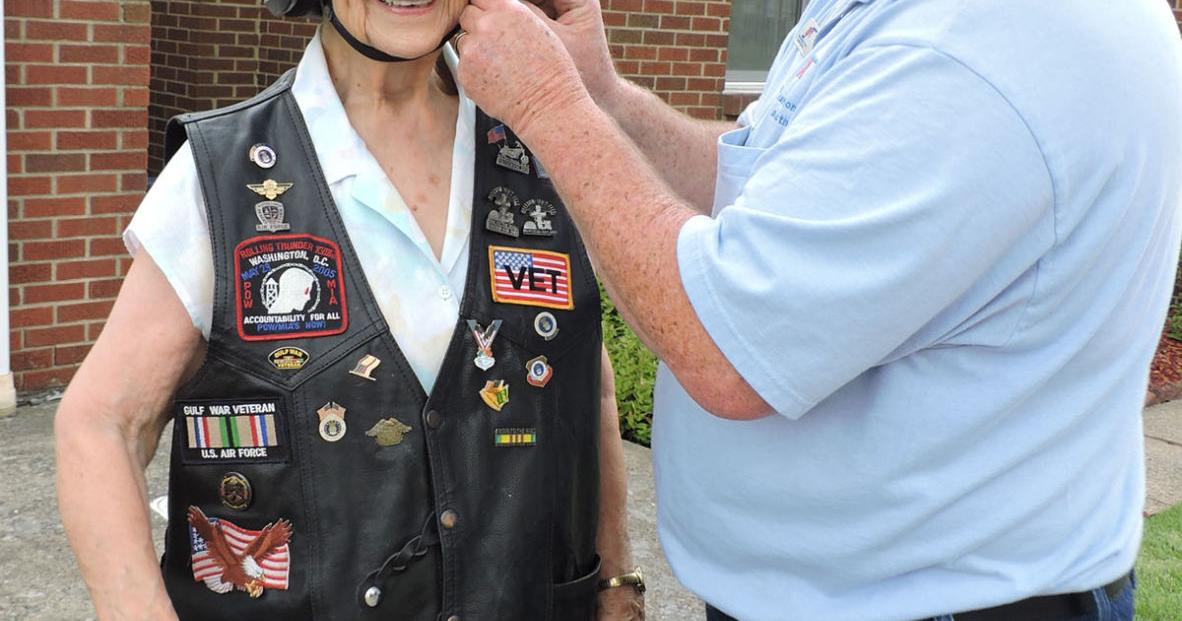 98-year-old Renata Julian enjoys first motorcycle ride | News | timeswv.com