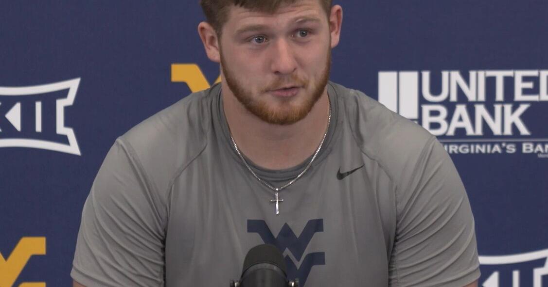 WVU tight end Treylan Davis reflects on his career at WVU and how his ...