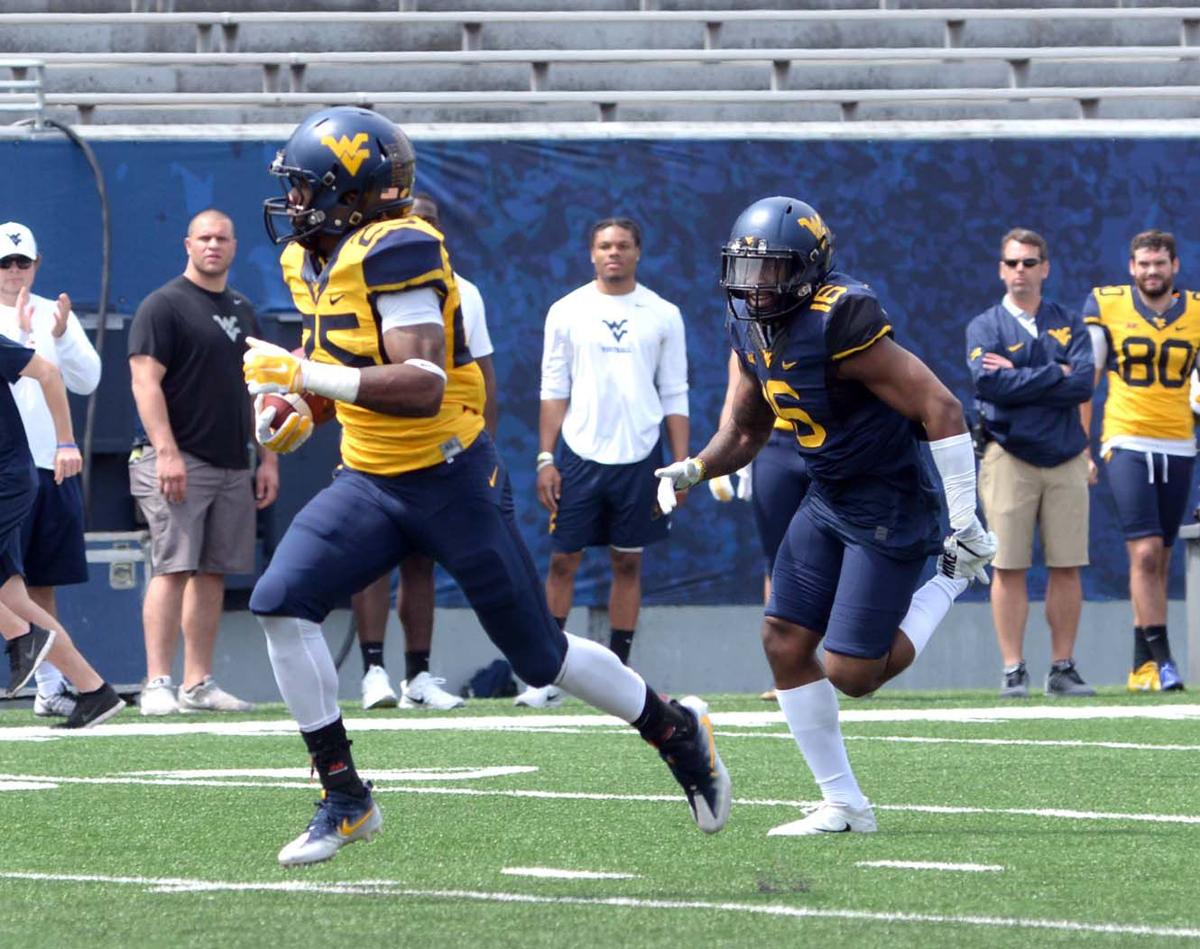 Grier, Sills shine in WVU’s spring game: PHOTOS | Sports | timeswv.com