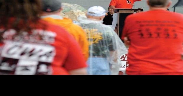 Labor solidarity on display at CWA rally: PHOTOS | Local News | timeswv.com