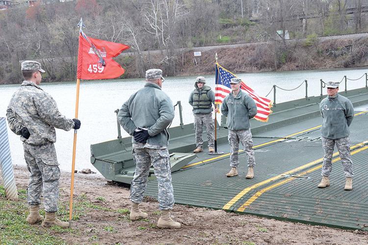 459th Engineering Company performs change of command ceremony: Photos ...