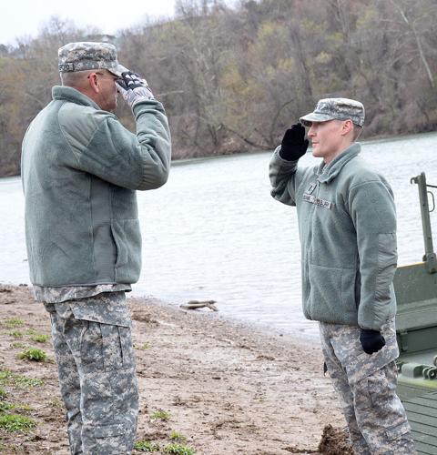 459th Engineering Company performs change of command ceremony: Photos ...