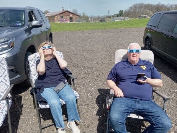 West Virginia University eclipse watch event serves as giant outdoor ...