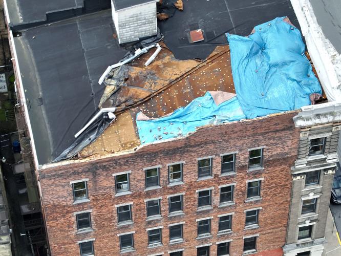 After being damaged by storm and wind, crews prep Fairmont Jacobs ...