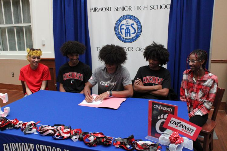 Cylen Gilmore of Fairmont Senior signs to Cincinnati for Division I ...