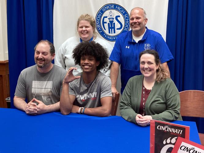 Cylen Gilmore of Fairmont Senior signs to Cincinnati for Division I ...