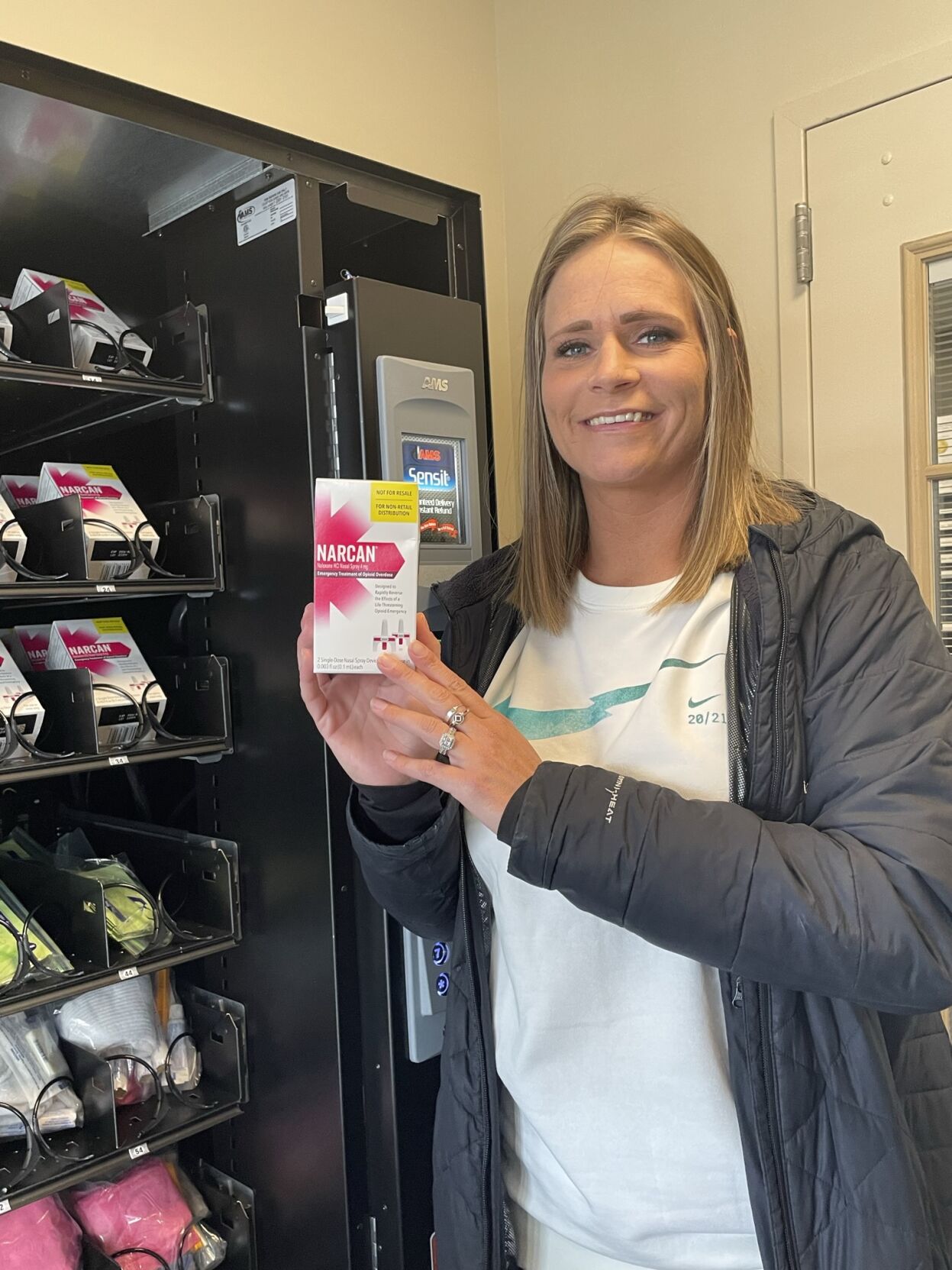 Vending machine in Westover offers free Narcan to aid in overdose death ...