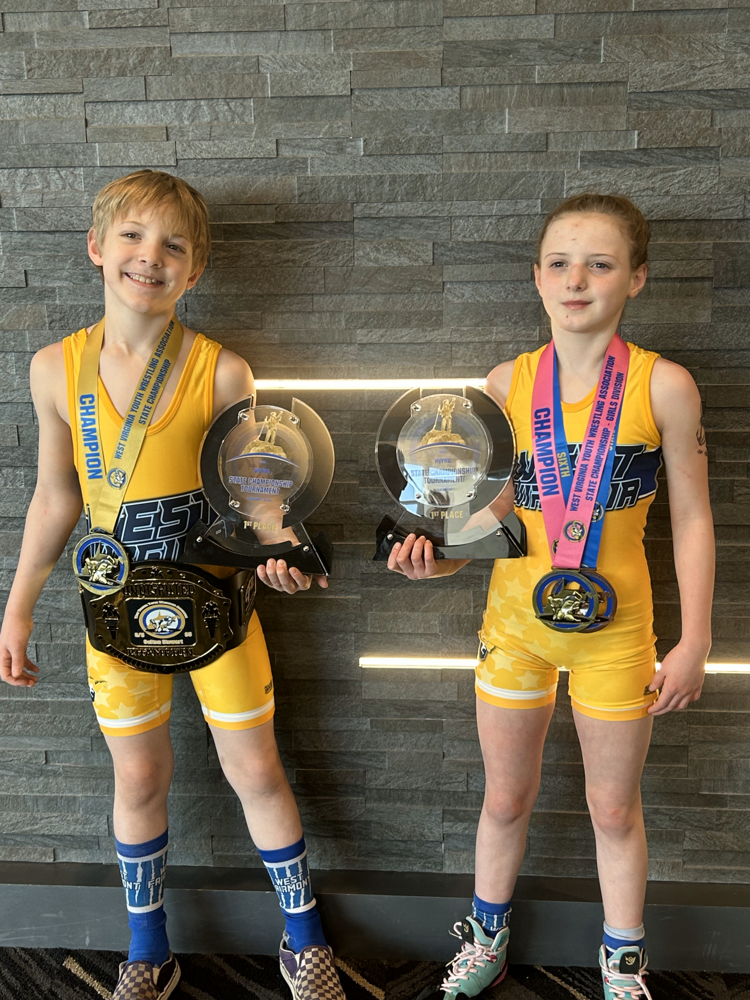 Two Marion County youth wrestlers set West Virginia history in back-to ...