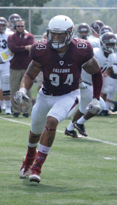 Fairmont State defensive end Quincy Redmon has long maintained his ...