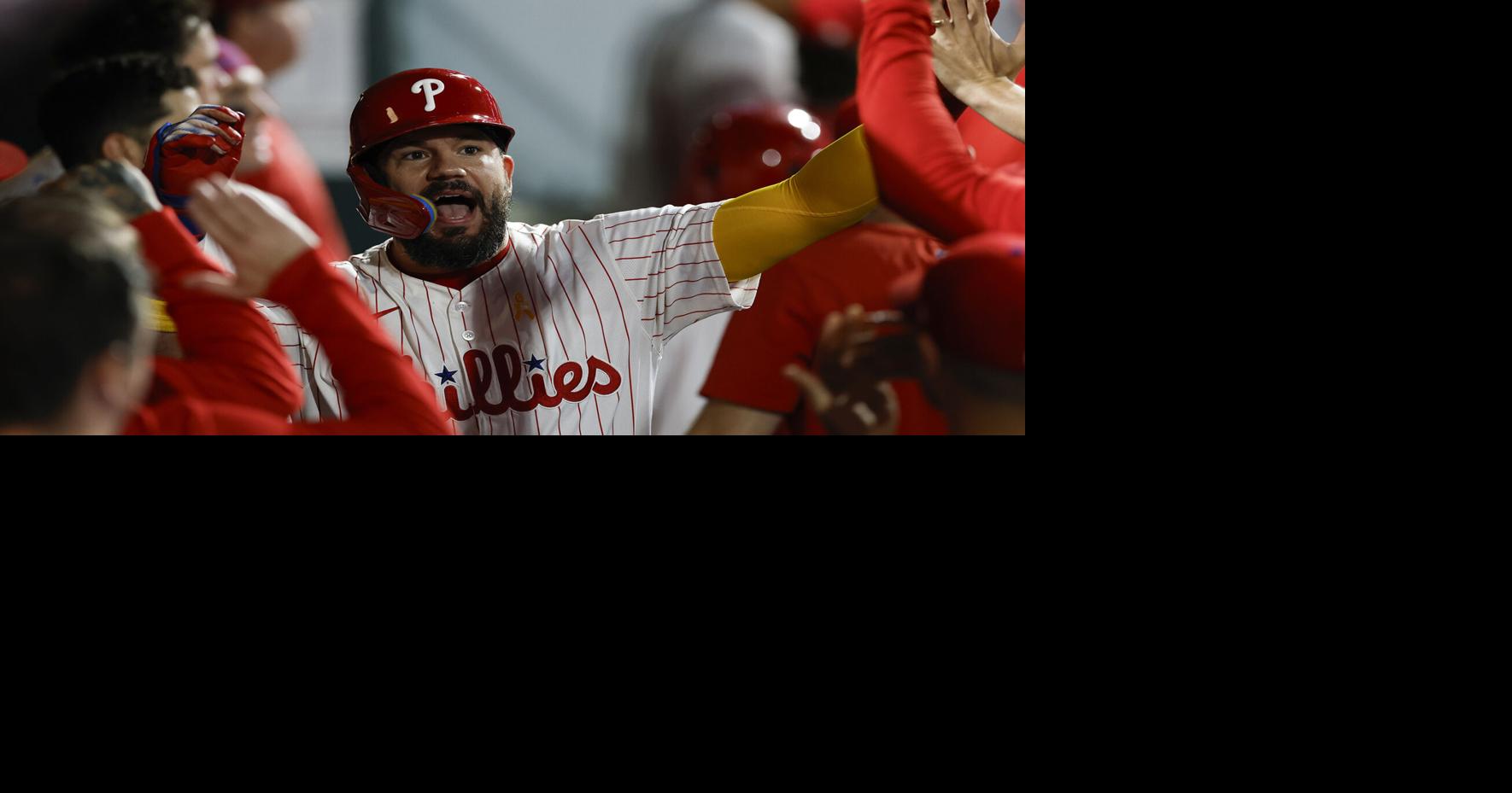 Phillies rally for 8-6 win vs. Royals, reduce NL East-clinching magic ...