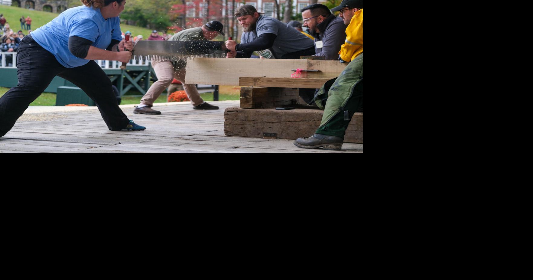 Lumberjack sports celebrate history of West Virginia's logging industry ...
