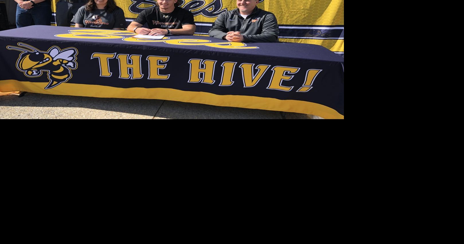 Bees' QB Postlewait signs to play football at Waynesburg University ...