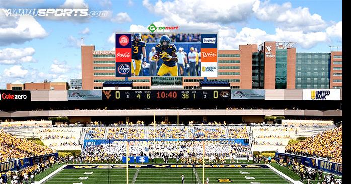 New video board coming to Milan Puskar Stadium | Sports | timeswv.com