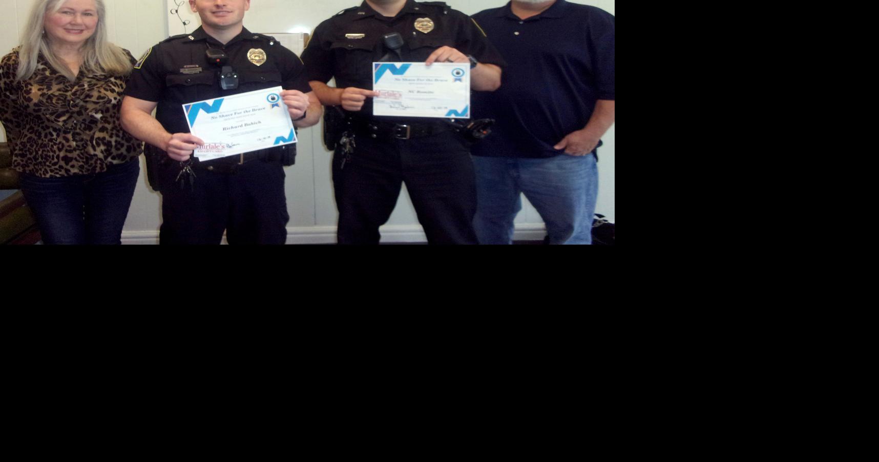 Officers skip month of shaving to honor kids | News | timeswv.com