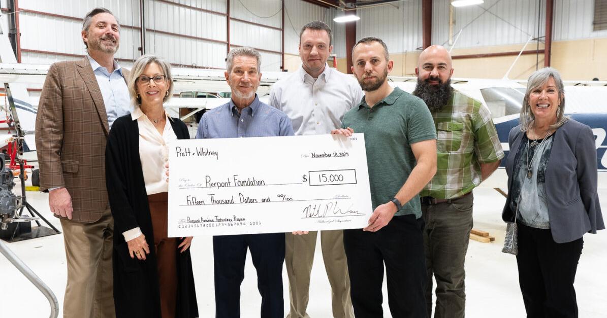 Pratt & Whitney donates $15K to Pierpont Community & Technical College ...