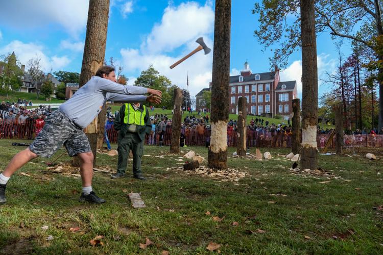 Lumberjack sports celebrate history of West Virginia's logging industry ...