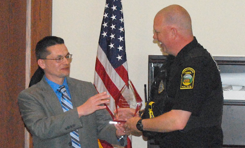 Law enforcement recognized, Buchholz gets award | Potter Leader ...