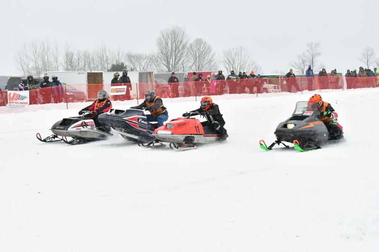 Fast snowmobiles in cold weather: Snow Oval brings machines out | Local ...