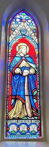 Episcopal church restores stained glass windows; dedication set for ...