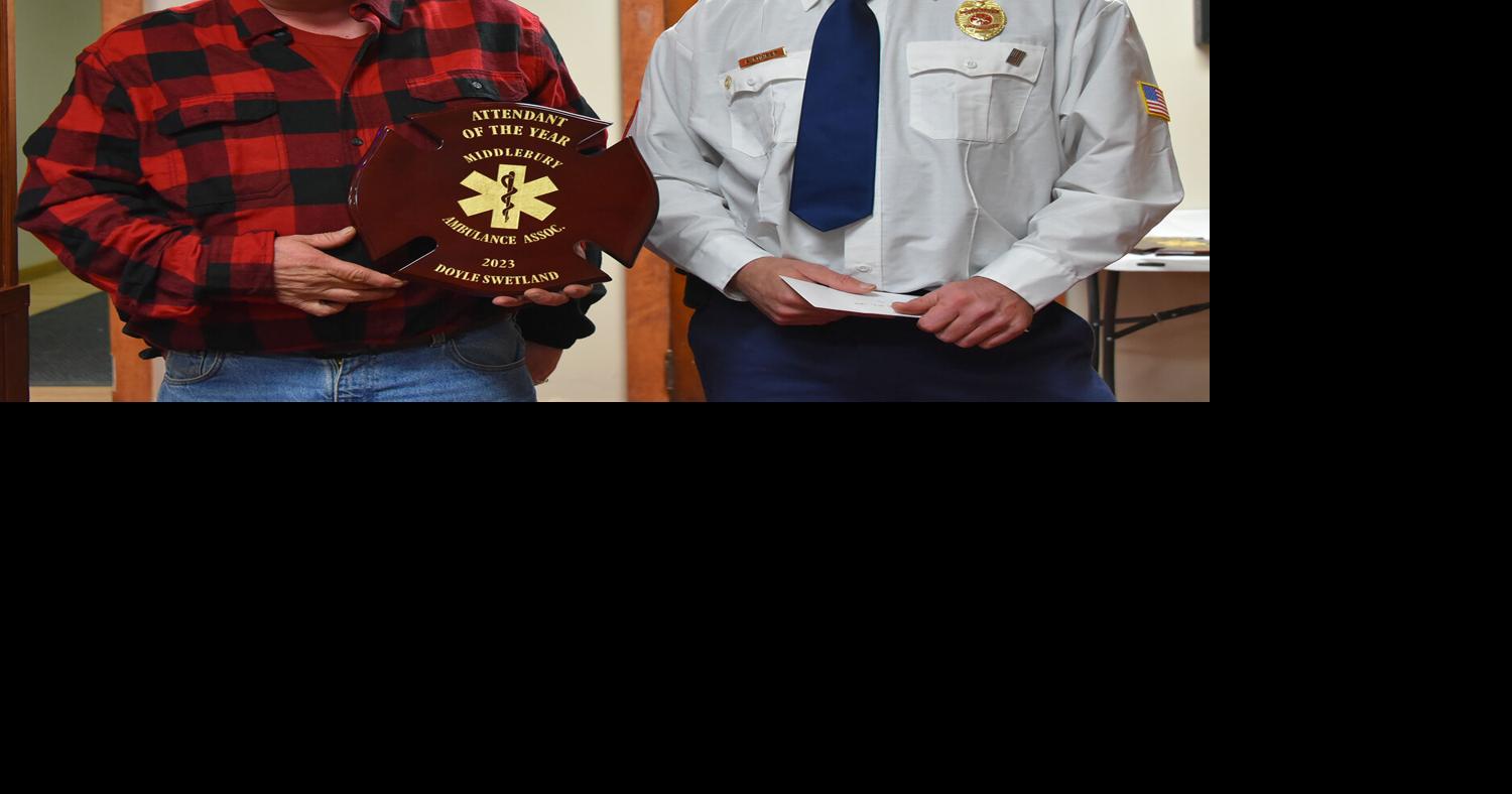Middlebury Fire, Ambulance honor responders | Local | tiogapublishing.com