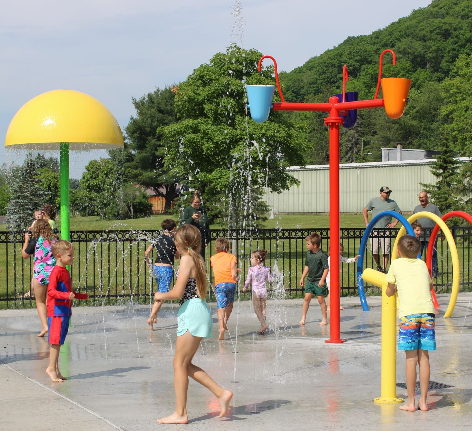 New installation makes a splash in Centertown Park: Galeton Parks & Rec ...