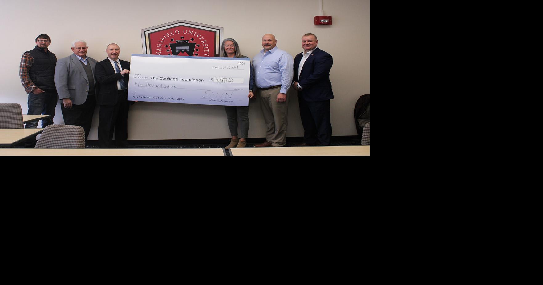 Coolidge Foundation and Southwestern Energy donate $5,000 to Public Safety Training Institute ...