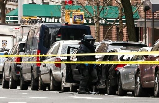 NY police say device thrown near anti-Islam protest was homemade bomb ...