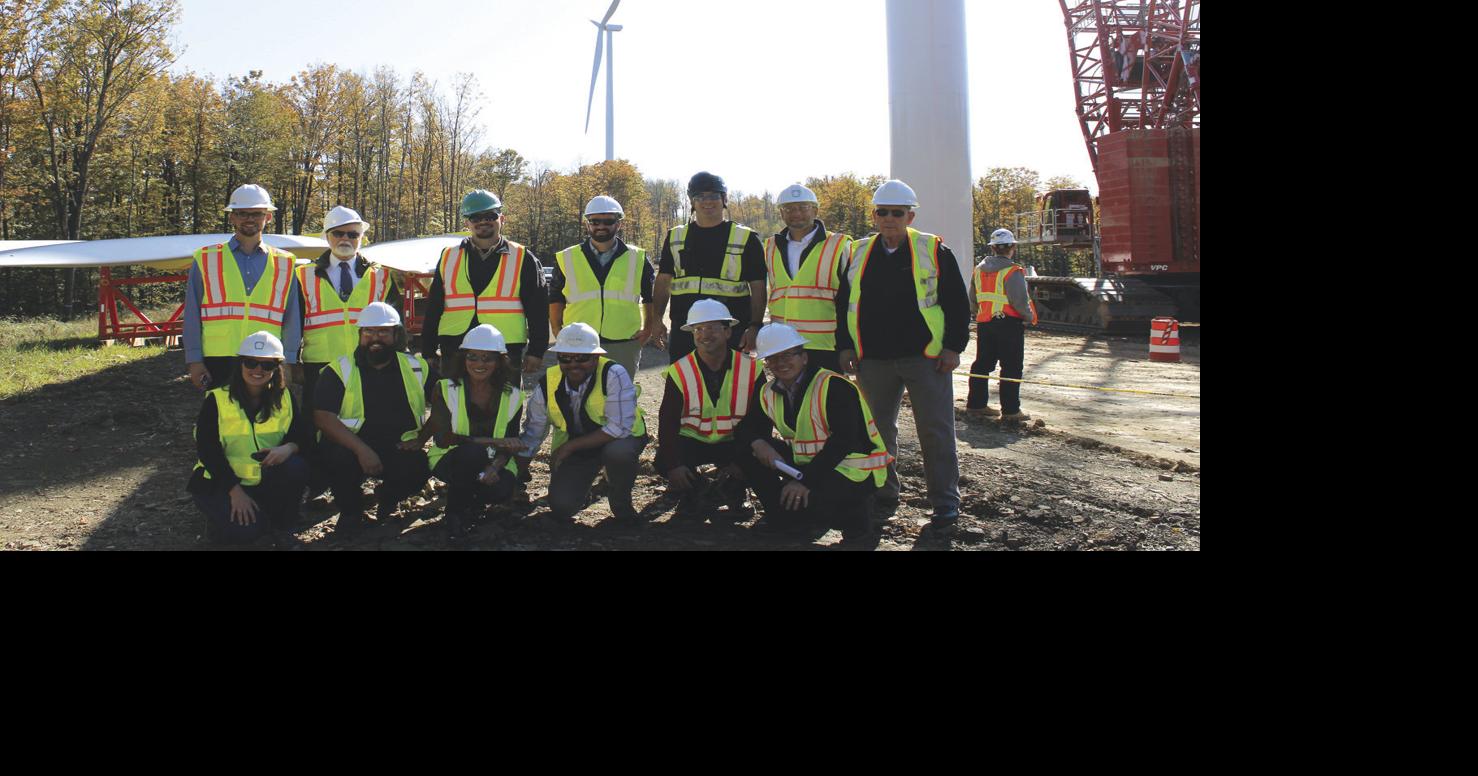 Wind farm in Hector Twp. breezes toward completion | Potter Leader ...