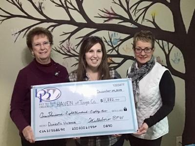 BPW gives $18K to domestic violence shelter | Community ...
