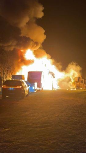 Westfield barn fires spreads causes $300K in damages | Local ...