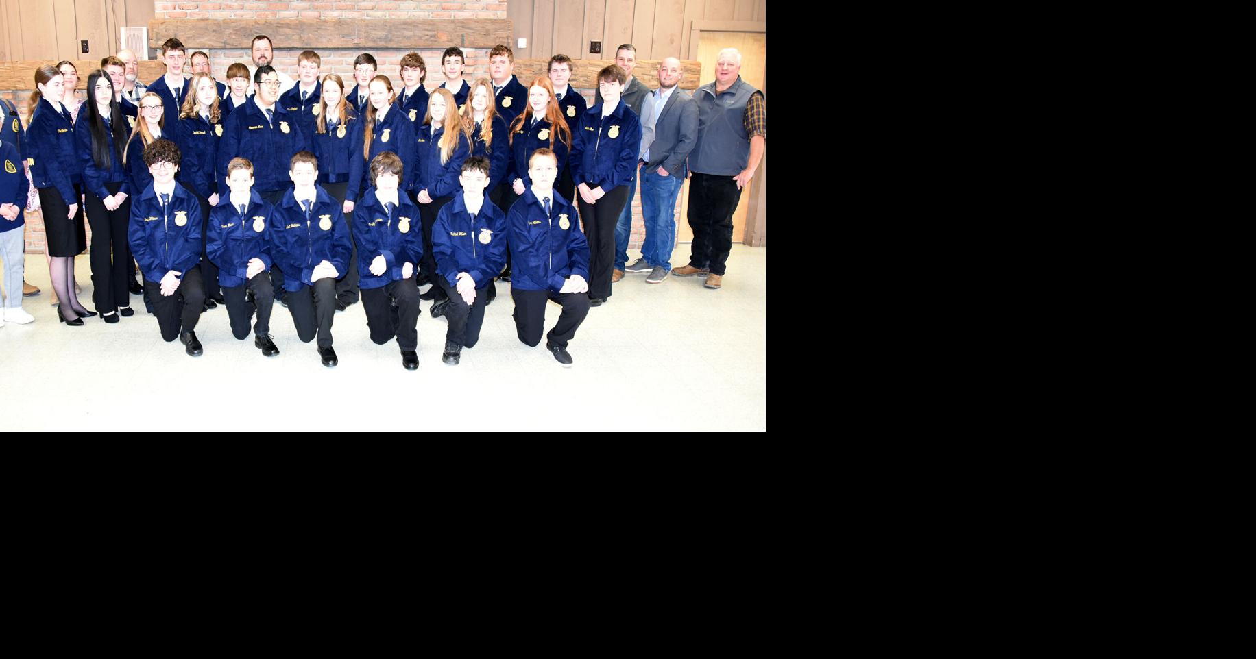 First year FFA members awarded iconic jackets; FFA Alumni group ...