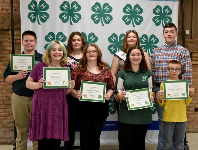 Extension recognizes achievements of 4-H members | Local ...
