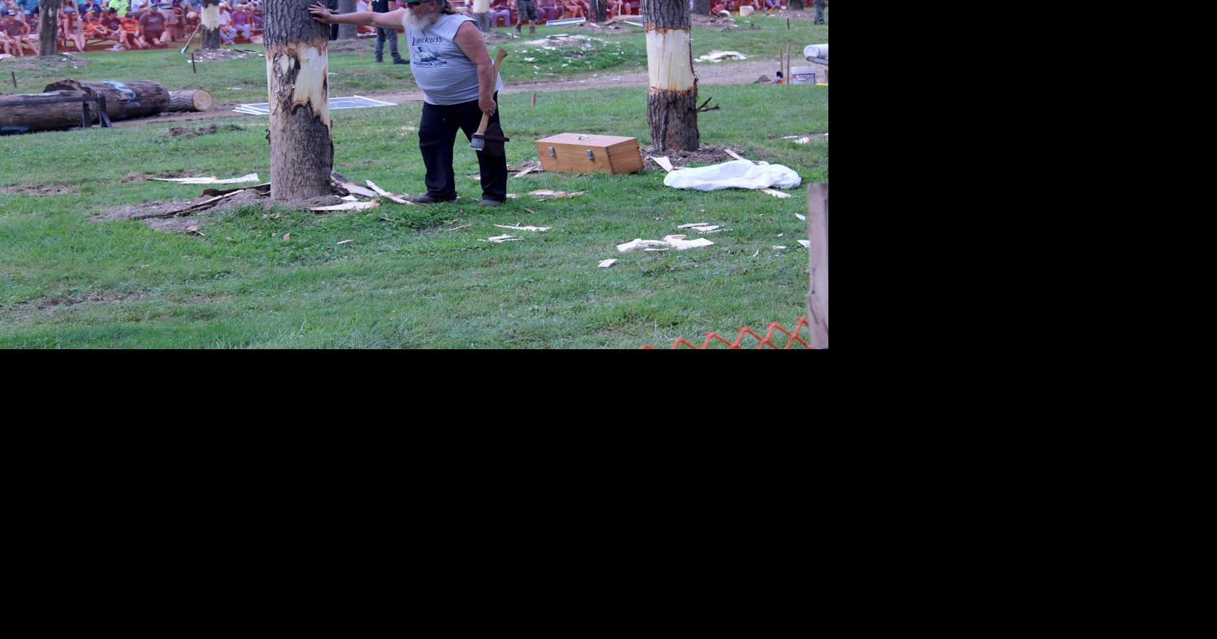 National lumberjacks came to compete at the 71st Woodsmen Show | Local ...