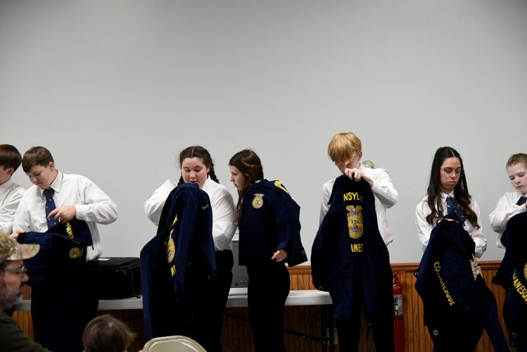 Alumni group awards blue and gold to FFA members | Local ...