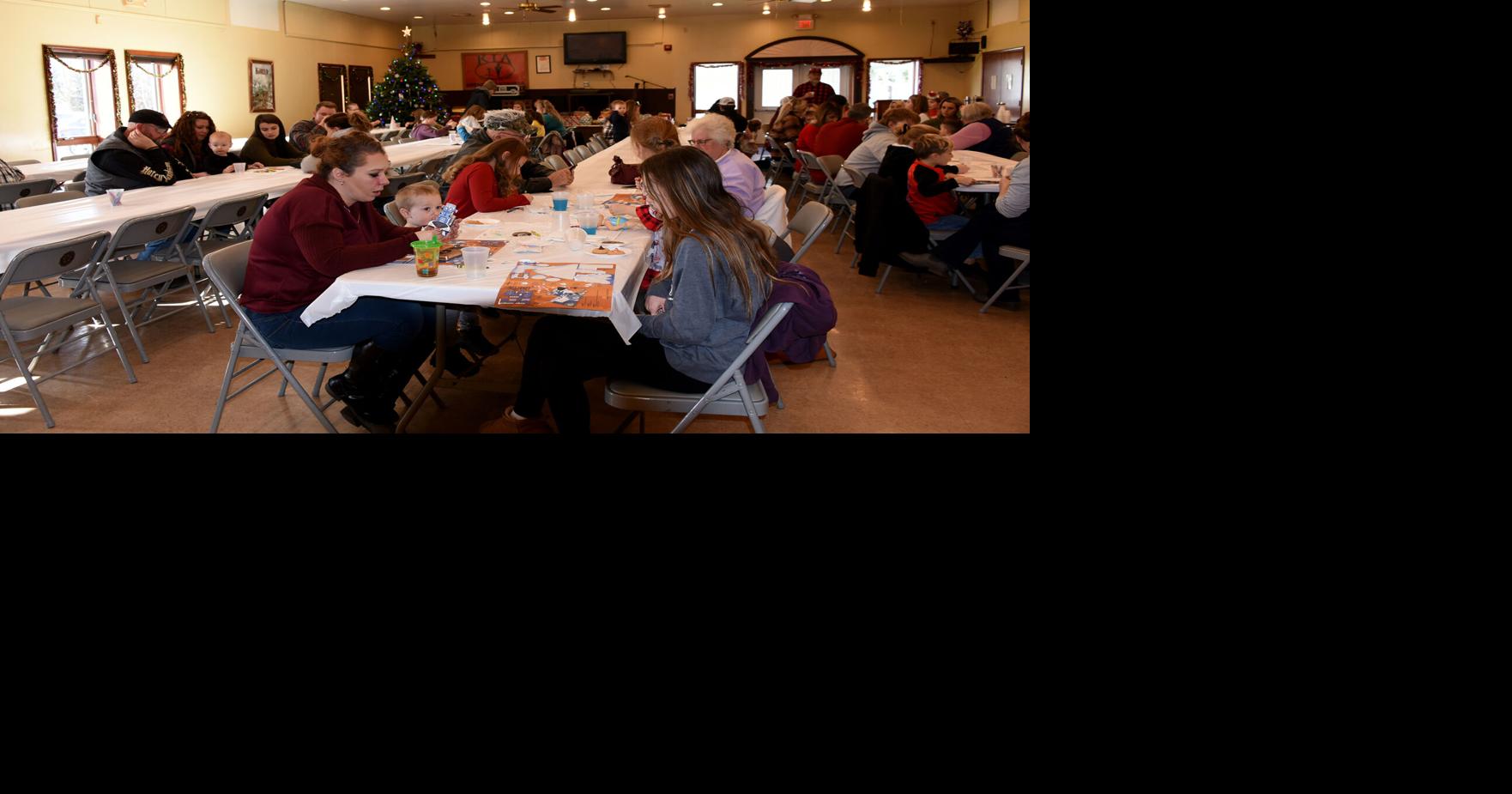 Fire truck delivers Santa, Mrs. to Legion party | Local ...