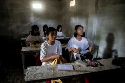 Myanmar air strikes force youth into bunker schools | News ...