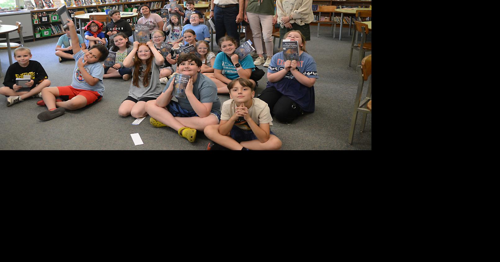 Don Gill Elementary welcomes back local author Bob Borzok | Local ...