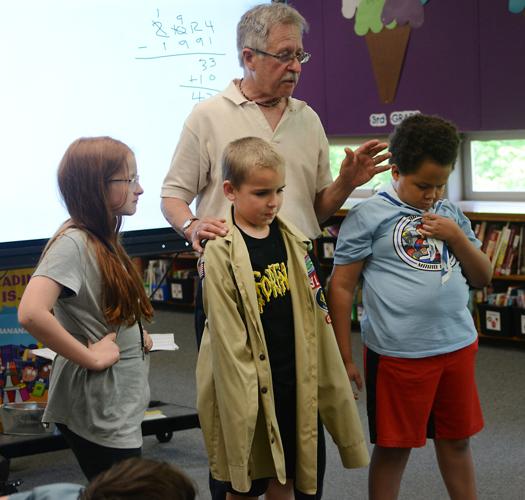 Don Gill Elementary welcomes back local author Bob Borzok | Local ...