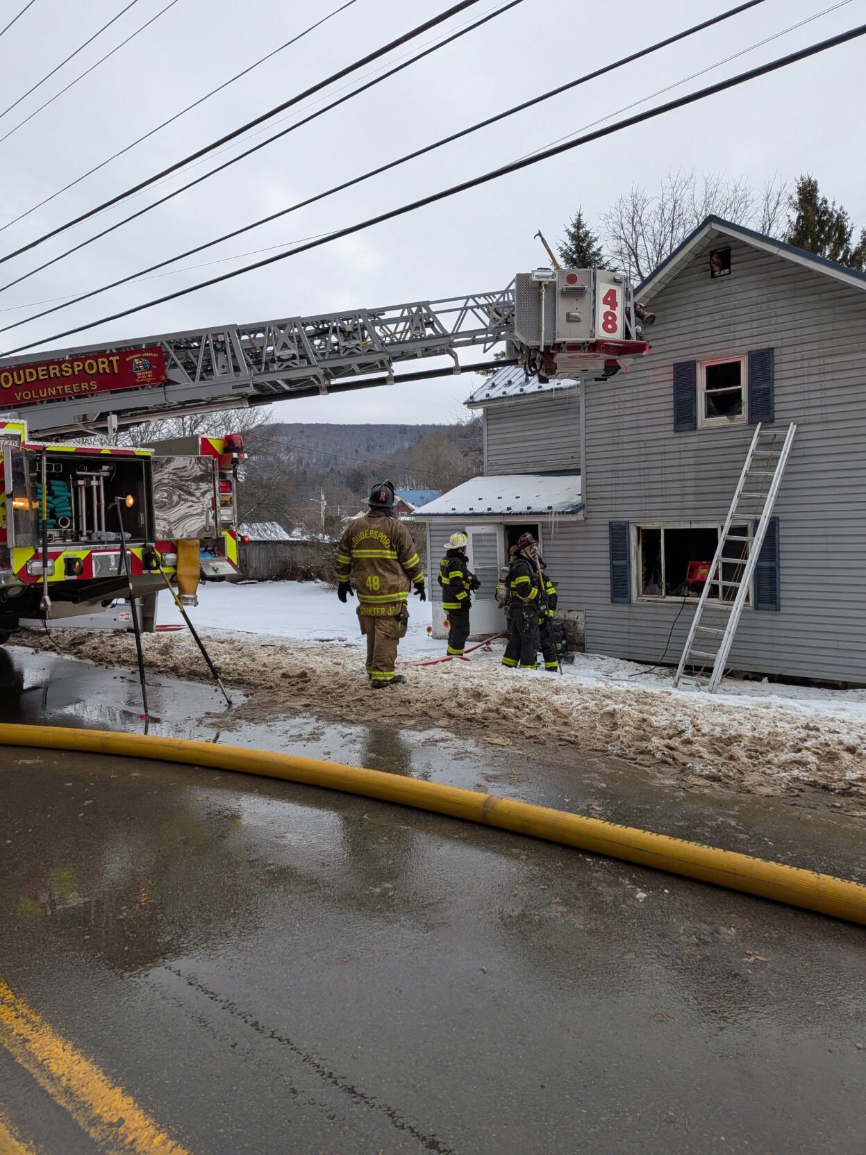 Fire causes 85K in damage to Coudy residence | Local | tiogapublishing.com
