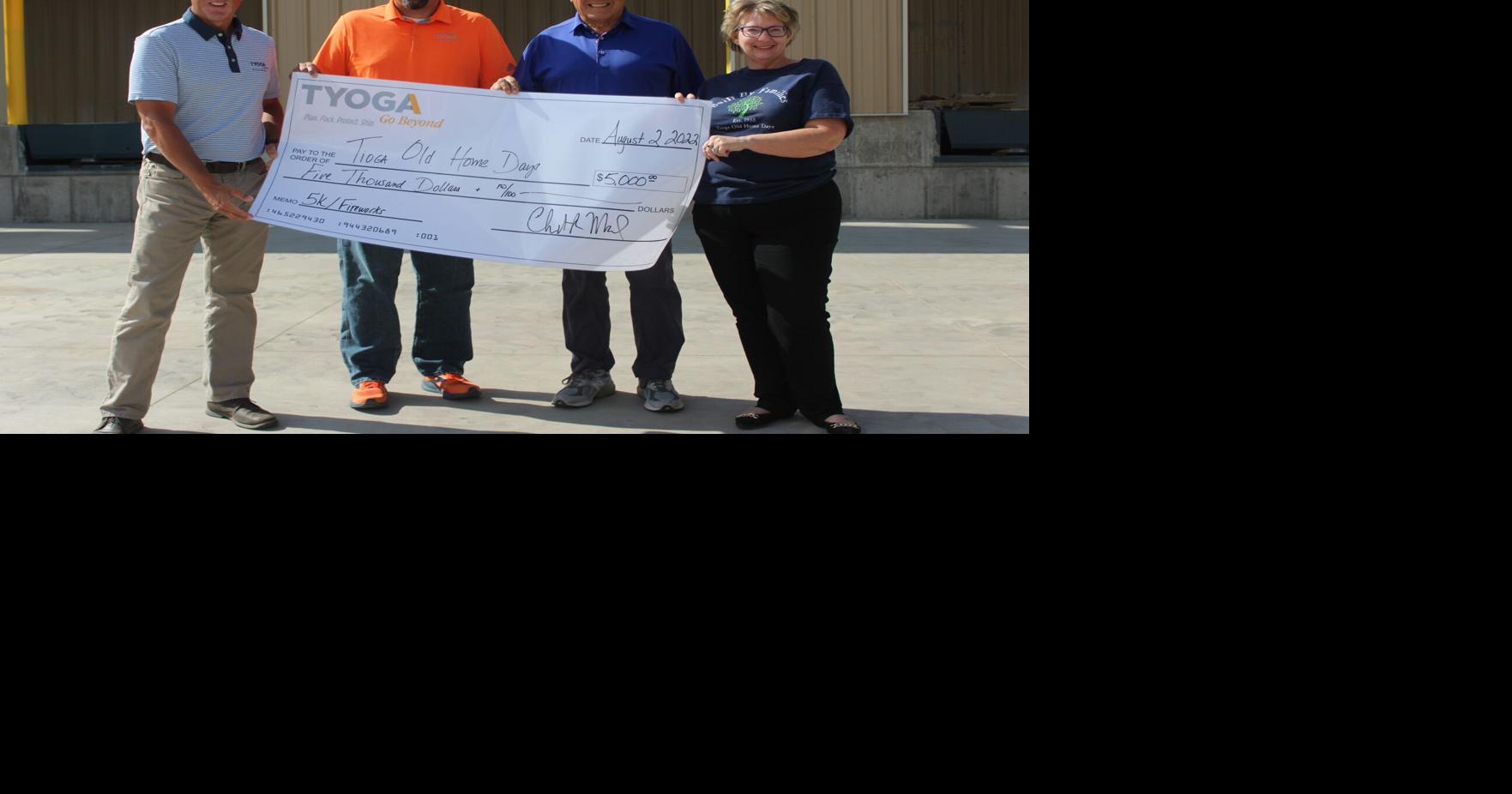 Tyoga Container renovation heads to completion, makes donation | Local ...